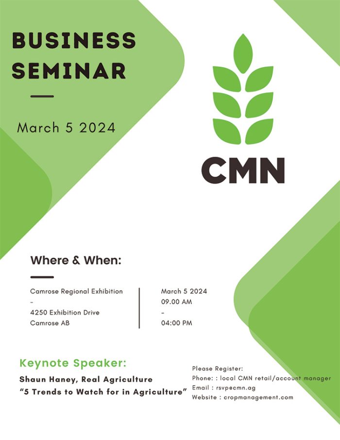 Crop Management Network Inc. | 2023 Business Seminar